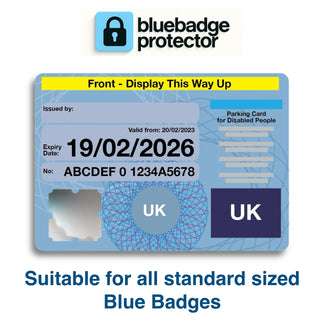 Blue Badge security against theft – Blue Badge Protector