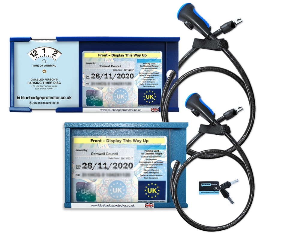 TWIN PACK - Mixed sizes – Blue Badge Protector